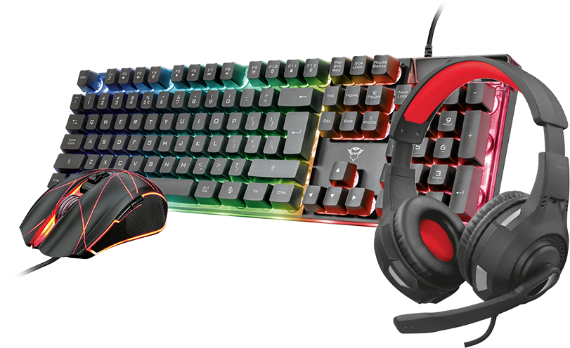 Trust Gaming Bündel Silber - GamerPC.de